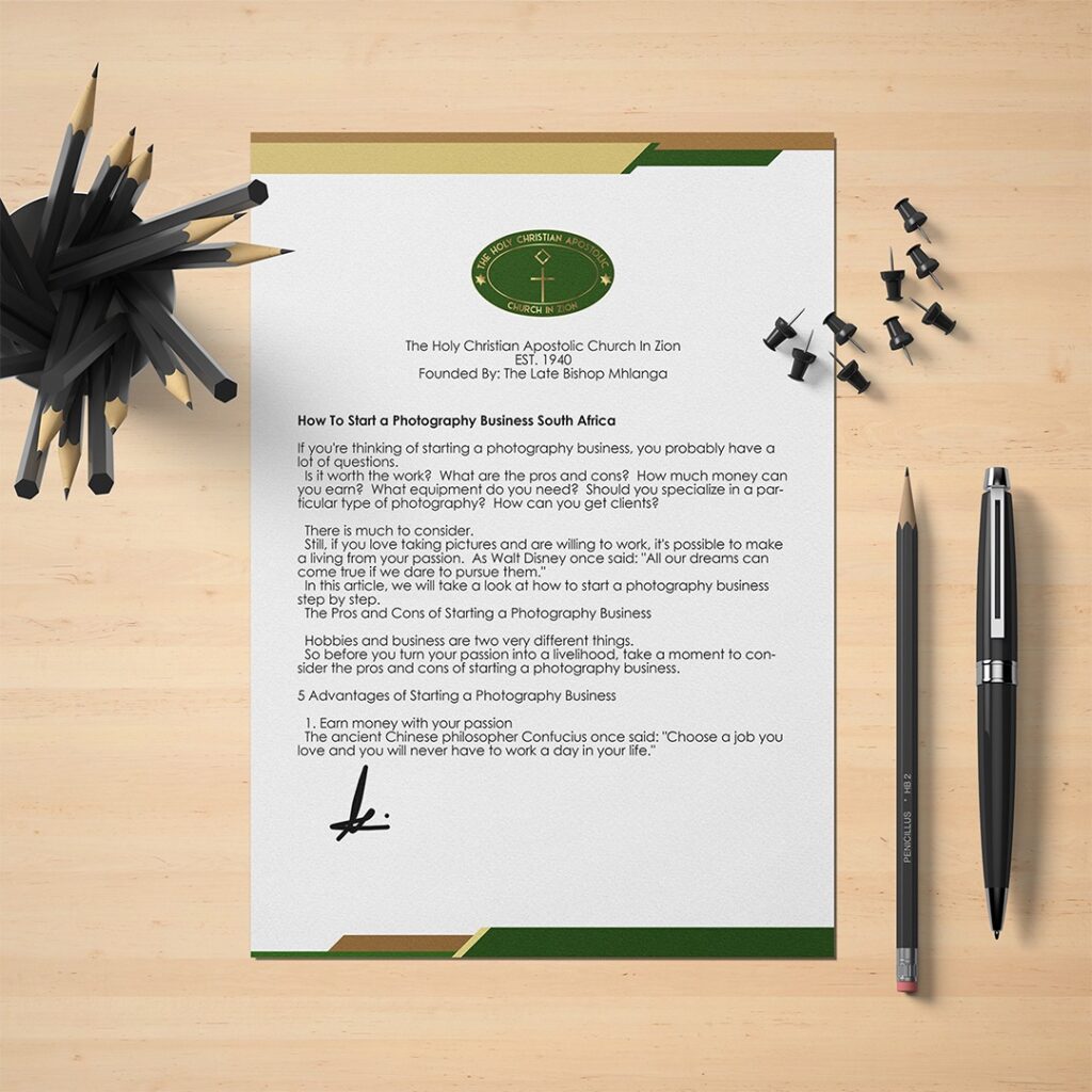 Letterhead Design Trends To Watch Out For | Warten Weg