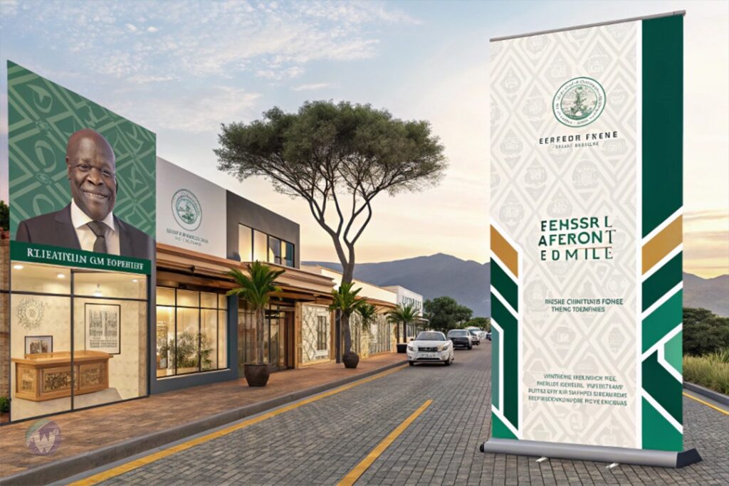 Free Funeral Banner Design Template High-Quality No.1