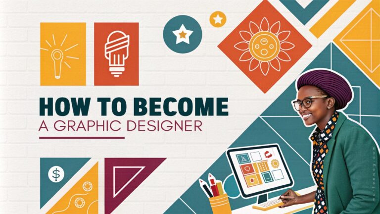 How To Become A Graphic Designer - Take A Free 6 Lessons