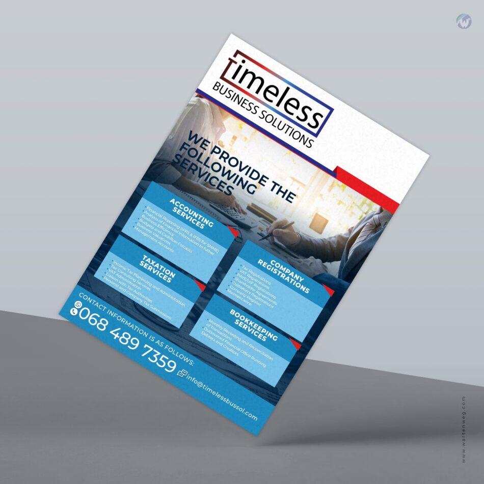 Business Flyer Design | Let Us Help You At Warten Weg